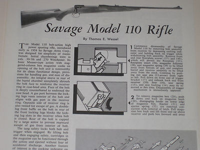 Savage Model 110 Parts Diagram Savage Parts Model Pieces