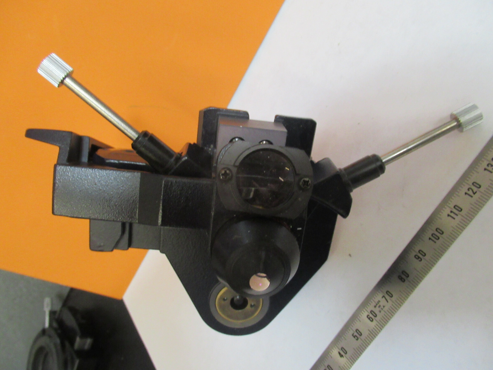 LEICA GERMANY DMRB 501165 POL CONDENSER MICROSCOPE PART AS PICTURED &P6 ...