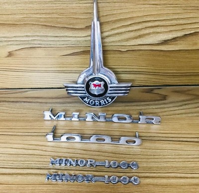 Morris Minor 5 Piece Emblem Set | eBay