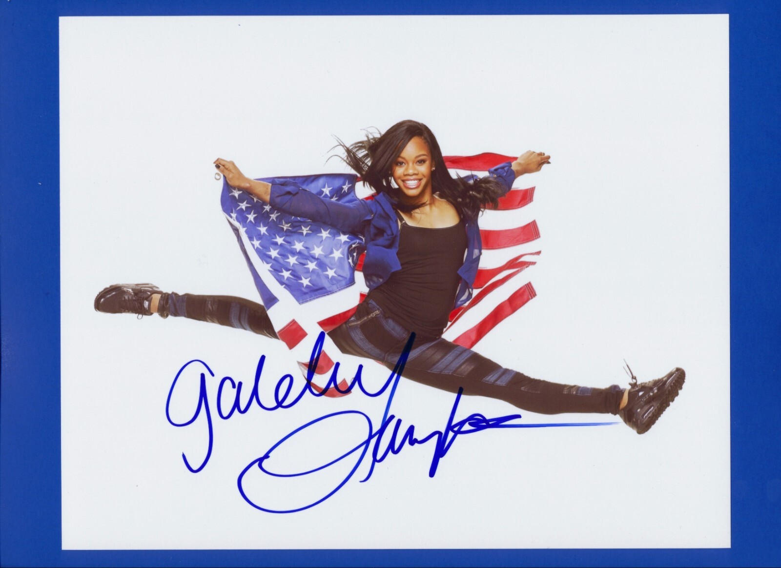 GABBY DOUGLAS Signed/Autographed 8x10 Photo Team USA Gymnastics ...