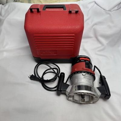 Craftsman Router 315.175040 -1 1/2 HP 25,000 RPM 8.0 AMP TESTED WORKS W ...