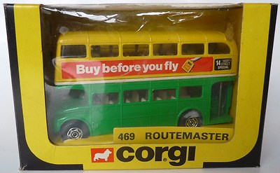 Corgi 469 Routemaster bus Buy Before you Fly | eBay UK