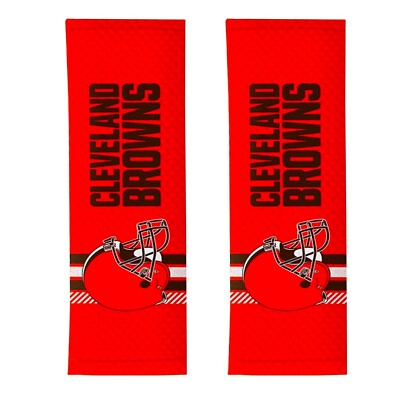 NEW NFL Cleveland Browns Seat Belt Pads Shoulder Protector Universal ...