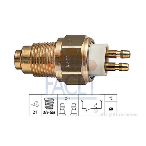 FACET Antifreeze Coolant Warning Lamp Temperature Switch 7.4071 FOR 323 ...
