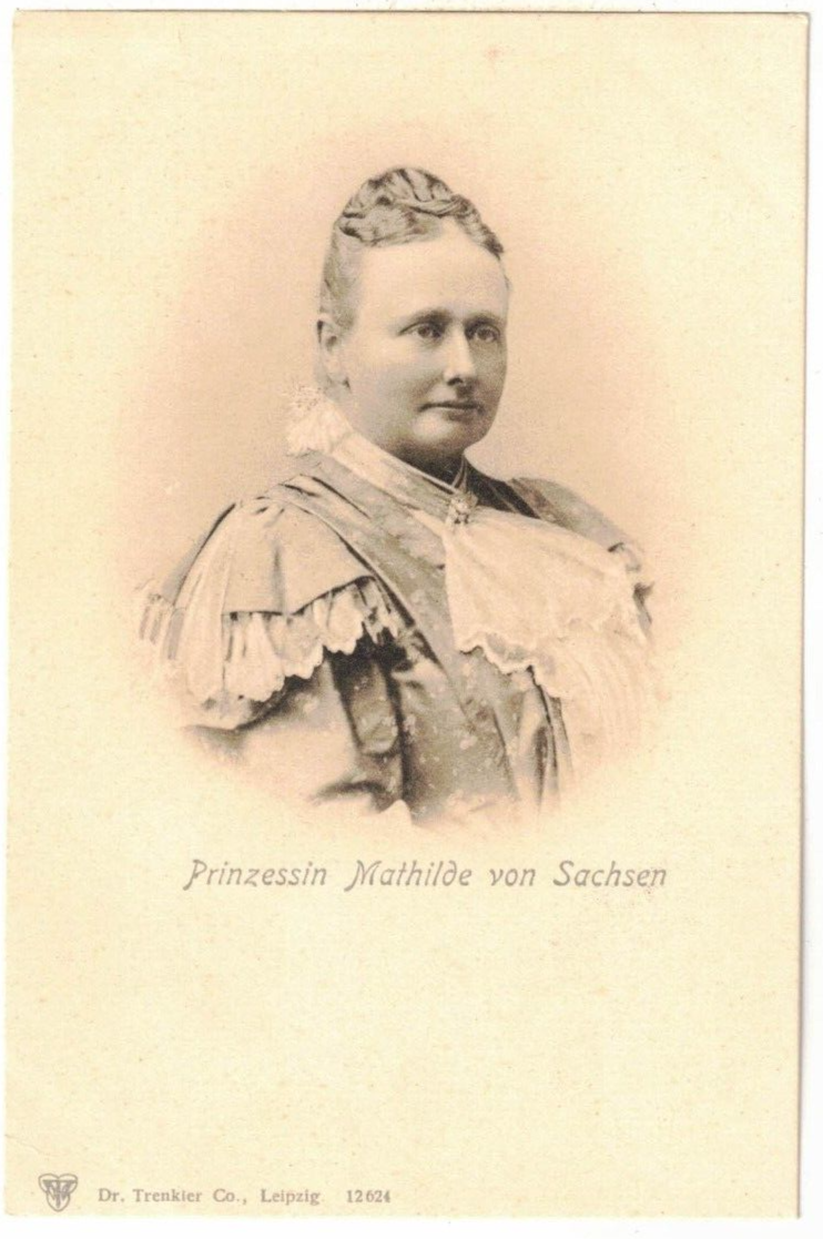 c1905 UDB Postcard: Princess Mathilde of Saxony, Duchess of Saxony ...