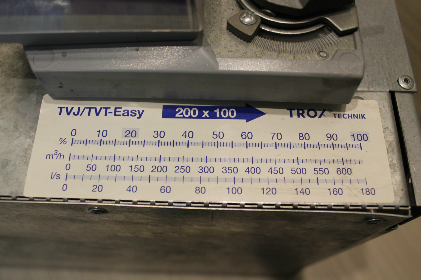 Trox Volumenstromregler TVJ/TVT Easy 200x100mm | eBay