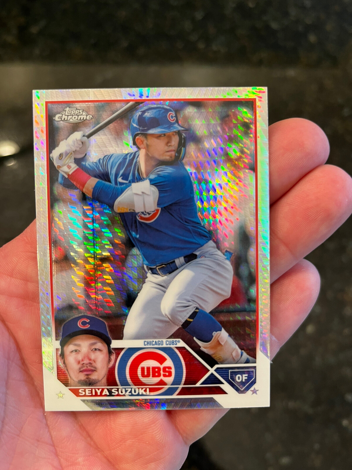 2023 Topps Chrome Prism Refractor SP Seiya Suzuki #168! Cubs | eBay