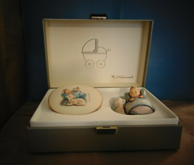Hummel 455 Guardian Gift Set - figurine and trinket box. | eBay