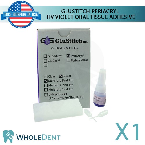 Glustitch Periacryl Violet Oral High Viscosity Oral Tissue Adhesive | eBay