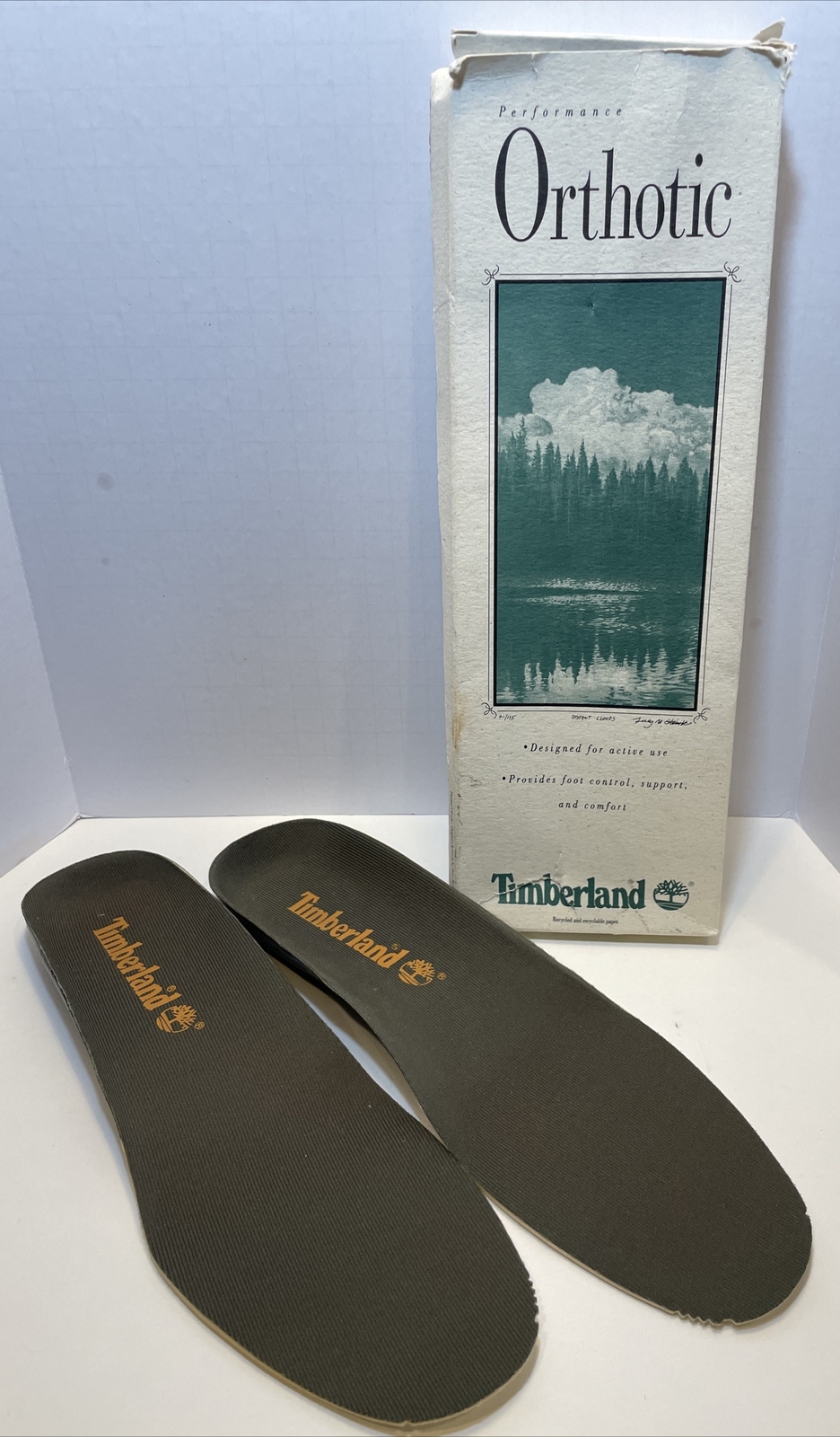OEM 1992 Factory Replacement Timberland Orthotic INSOLES Men 6-9 Womens ...