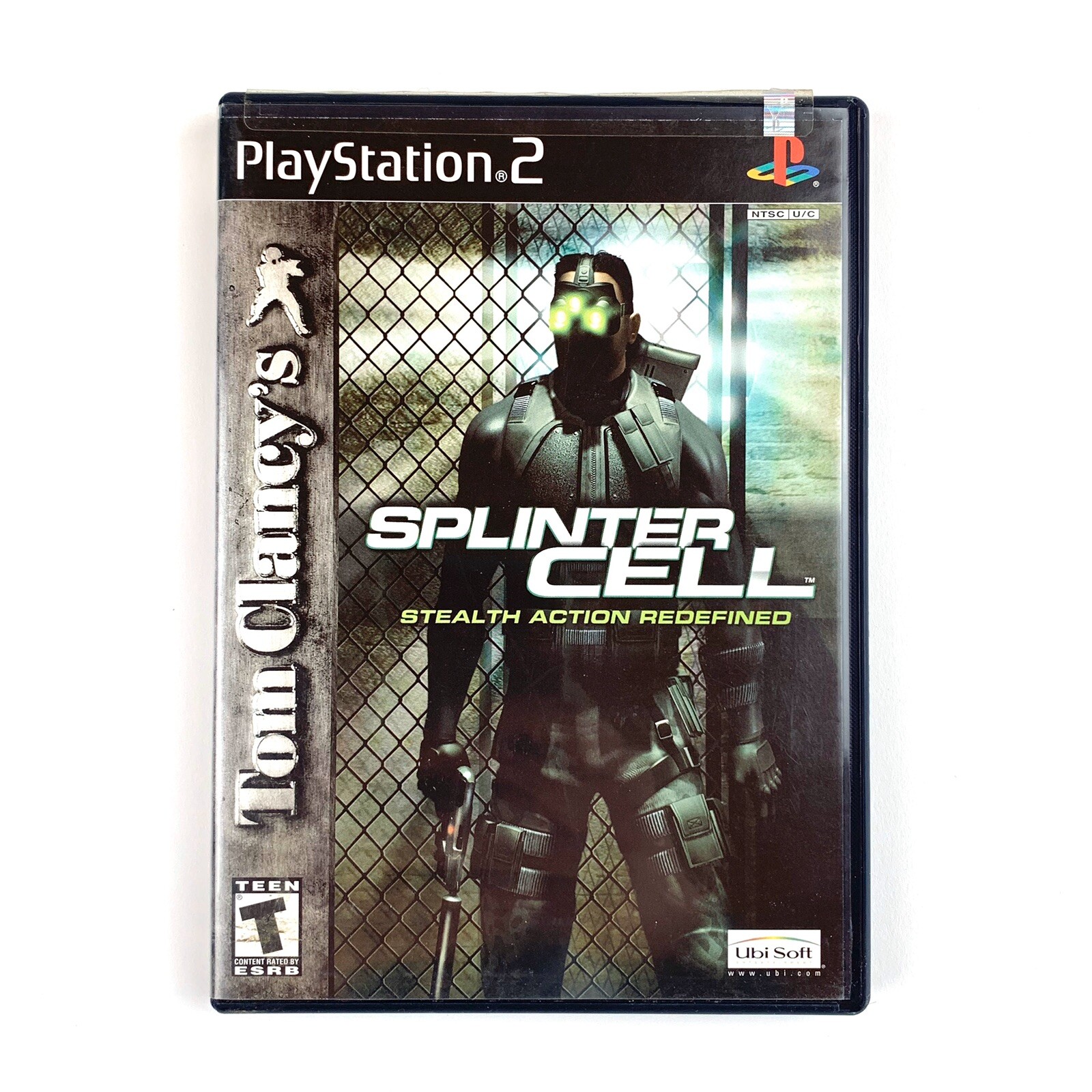 Tom Clancy's Splinter Cell Playstation 2 PS2 Game 1 Complete Black ...
