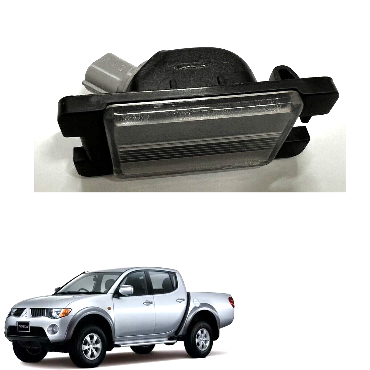 Rear License Plate Light Lamp Fit 2005-2014 Mitsubishi L200 Triton MN ...