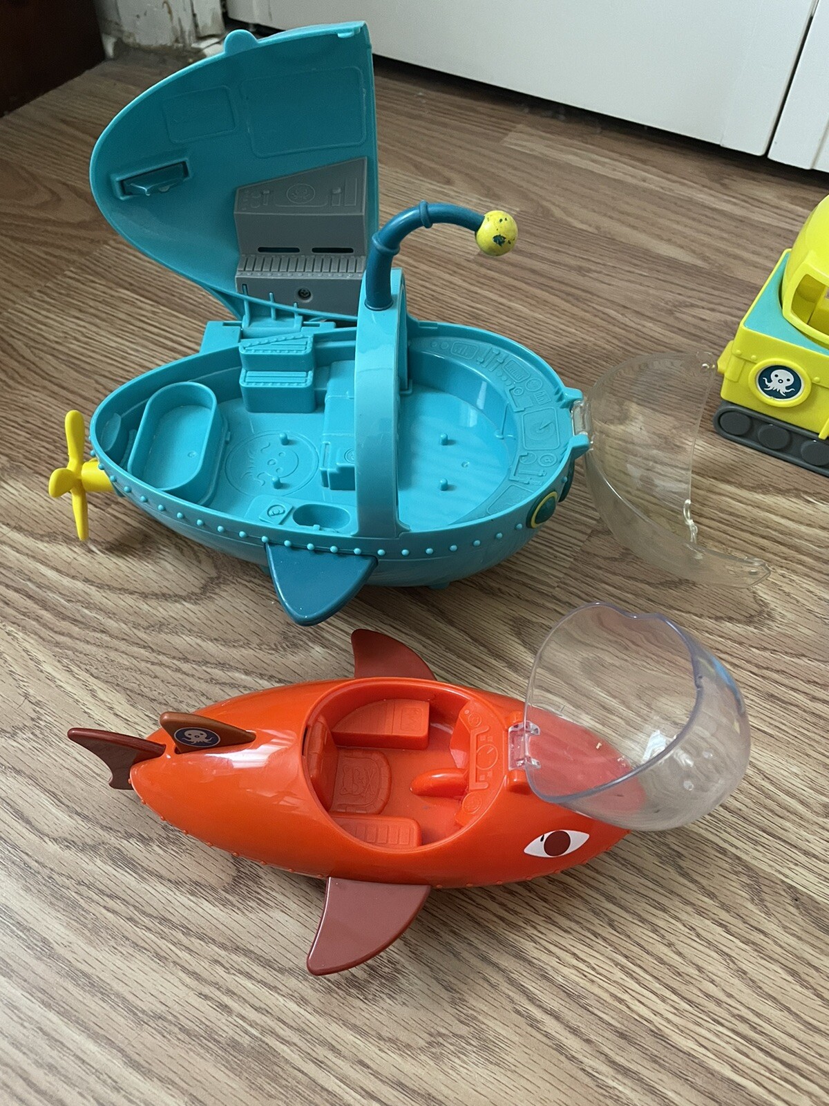 Huge Octonauts Lot - Gup A Big & Small, Gup B, Octo-Repair, Octobot and ...