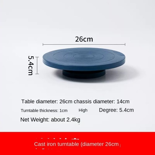36CM Metal Pottery Banding Wheel Manual Turntable Turnplate Clay ...