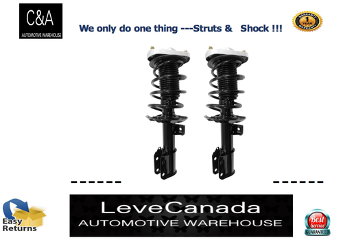 (2)Front Complete Struts fit Mercedes-Benz E350 E400 E550E250 Sedan ...