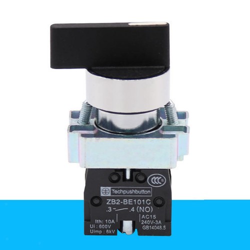 Momentary Selector Switch Rotary Selector Switch 3 Position 22mm Self ...