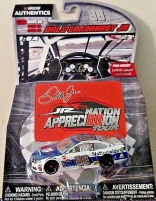 DALE EARNHARDT JR.2017 NASCAR AUTHENTICS APPRECI88ION WAVE 88 #88 ...