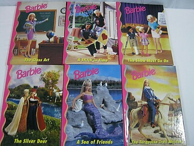 Barbie & Friends Grolier Book Club Books Hardcover Lot of 6 | eBay