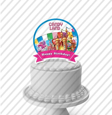 Candy land Cake Topper Centerpiece Decoration Party Birthday Shower | eBay