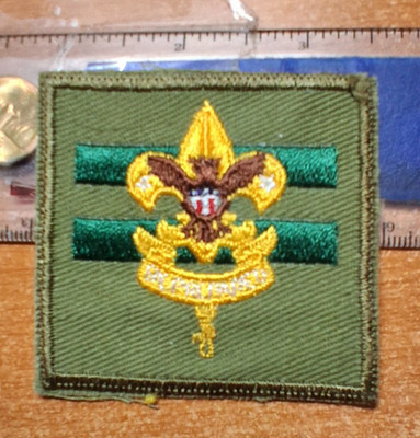 BSA Senior Patrol Leader (X-1) 1959-1964 Youth Position Patch, gum back ...