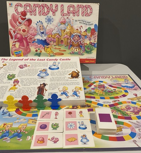 Candy Land Classic Style Board Game 2001 Complete No Instructions ...