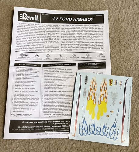 Revell Goodguys Rod & Custom 1932 Ford Roadster High Boy Model Kit ...