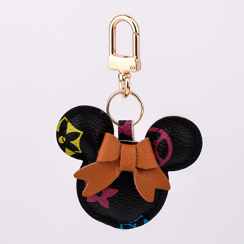 Cute Luxry Leather Keychain Gift - For Handbag, Purse, Backpack, Car ...