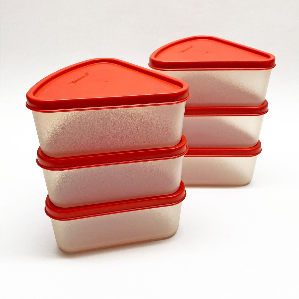 Vintage Tupperware Snacks Go Round Lazy Susan Rotating Tray with 6 ...