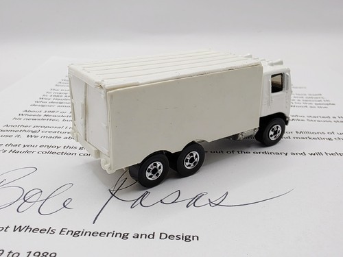 HOT WHEELS HIWAY HAULER BLANK SAMPLE/PROTOTYPE FROM BOB ROSAS! | eBay