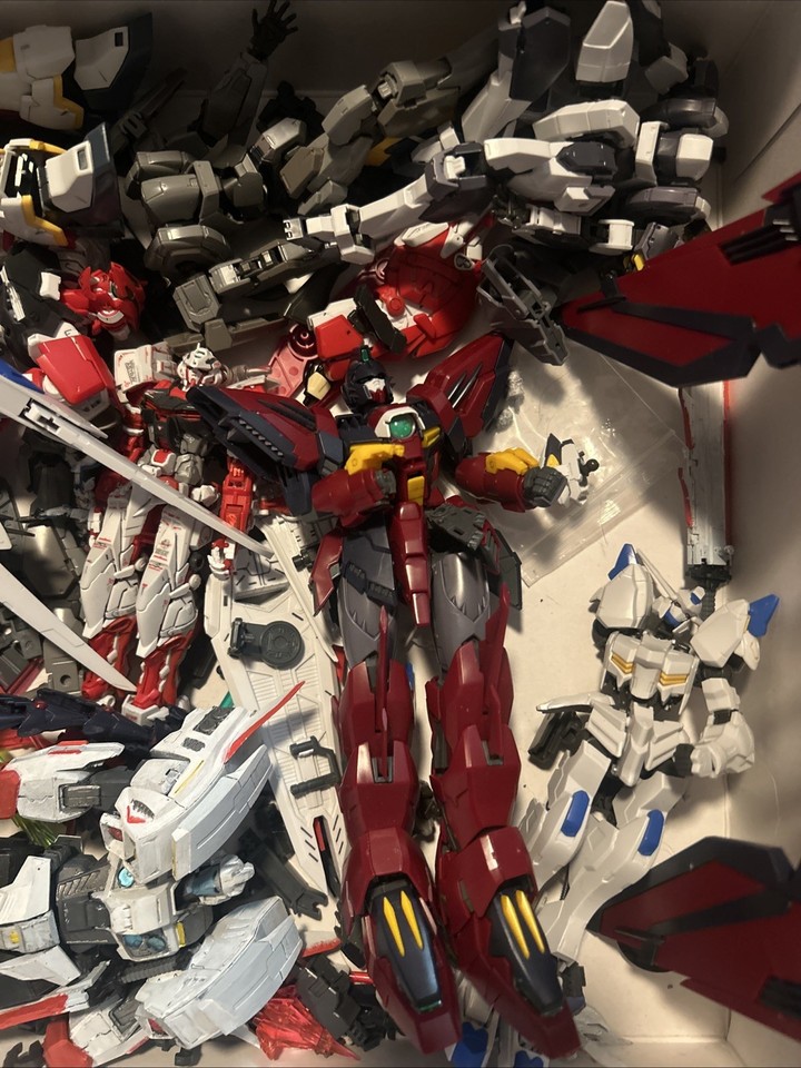 Gundam Model Kit Lot He, Rg, And Mg | eBay Australia