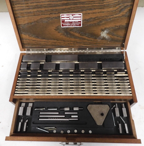 Starrett Webber - S2S88MA - Steel, Metric Gage Block Set - 86 pieces ...