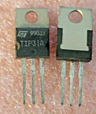 1pcs TIP31A NPN Medium Power transistors 3A 40V 40W 3MHZ TO220 STM | eBay