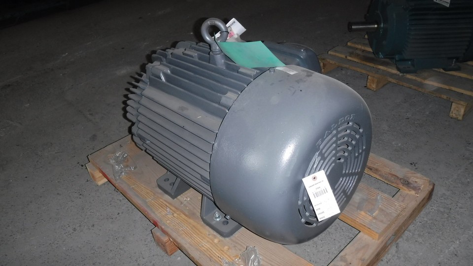 60 HP Baldor Electric Motor, 1200 RPM, 404T 405T Frame, TEFC, EXP, 460 ...