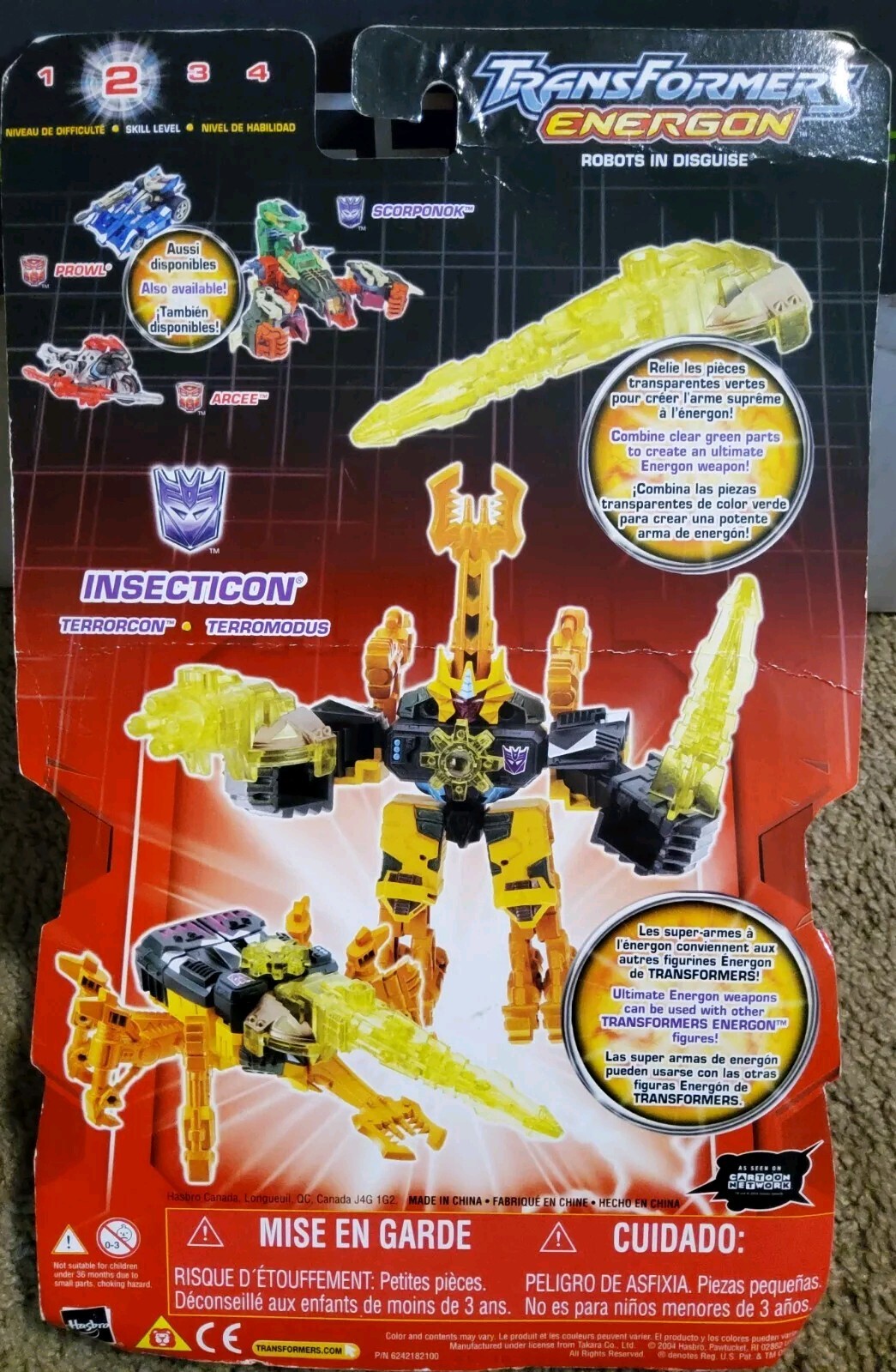 Transformers Energon Insecticon