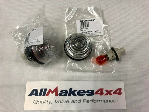 Allmakes Land Rover Defender Clear Indicator Lamp Light Unit x 2 ...