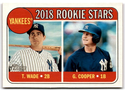 2018 Topps Heritage #321 Tyler Wade / Garrett Cooper RC | eBay