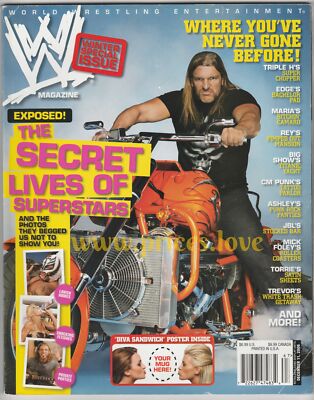 WWE Wrestling Magazine November/December 2006 The Secret Lives Of ...