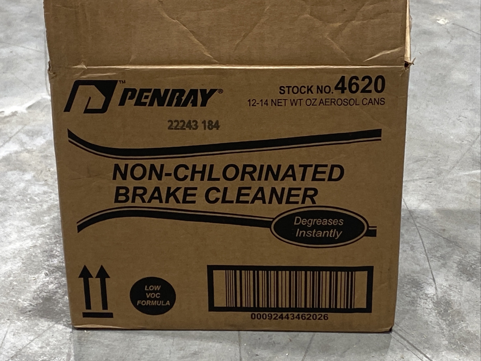 Penray 4620 Non-Chlorinated Brake Cleaner 14-Ounce Aerosol Cans Pack of ...