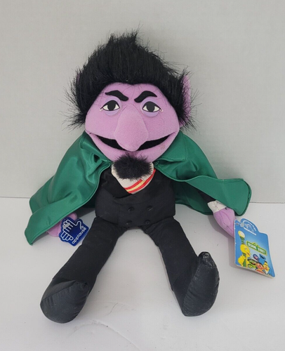 Vintage Sesame Street THE COUNT 14" Full Body Plush 1993 Applause Jim ...