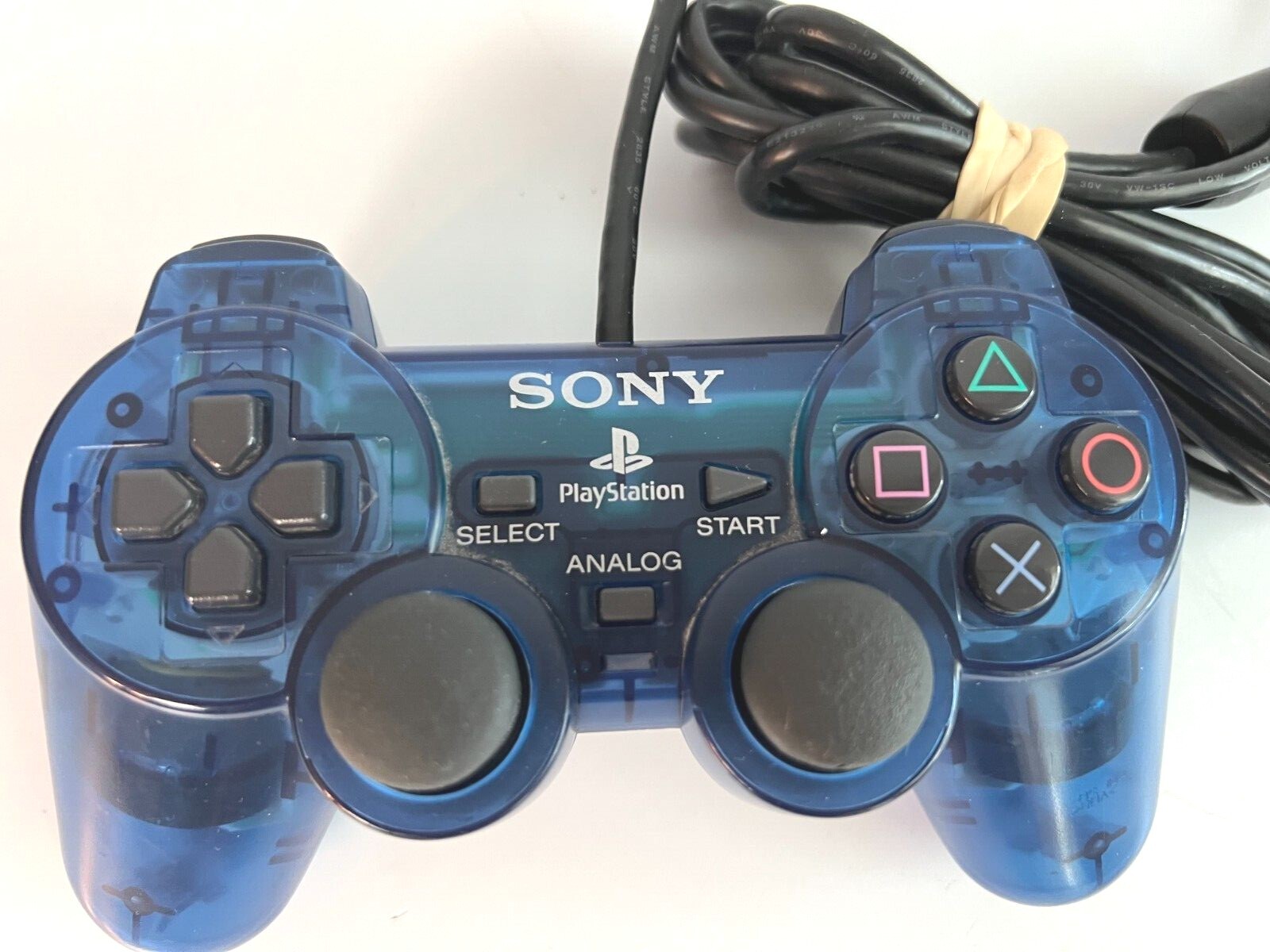 Sony PS2 Ocean Blue Clear Controller OEM DualShock PlayStation 2 | eBay