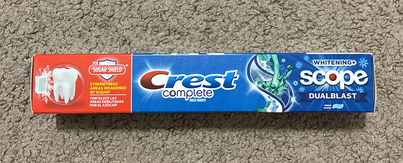 Crest Complete Extra White Toothpaste Fresh MINT 5.8oz 037000496304t313 ...