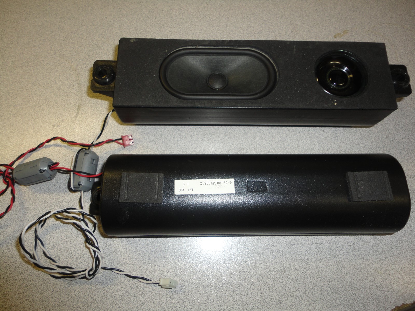 OLEVIA SPEAKER SET X19054PJ08-51-P * 52-P USED IN MODEL 232-S13 8 OHMS ...