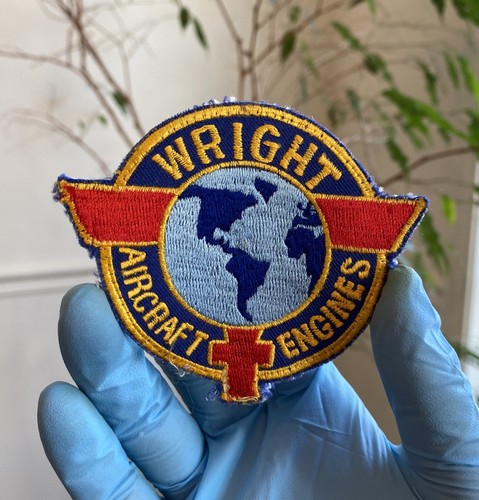 Vintage Wright Aircraft Engines Embroidered Sew On Patch | eBay