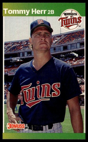 1989 Donruss #301d Tommy Herr | eBay