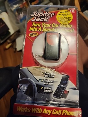 Jupiter Jack Cell Phone Car Radio Hands Free Speakerphone Converter ...