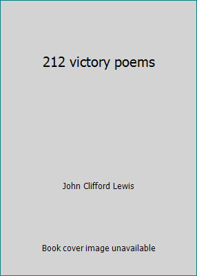 212 victory poems by John Clifford Lewis | eBay