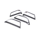 4×Real Carbon Fiber Interior Door Handle Cover For Land Rover Defender ...