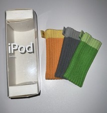 Genuine Apple iPod Socks Covers in 6 Multi Colors M9720 G/a 2004 for ...