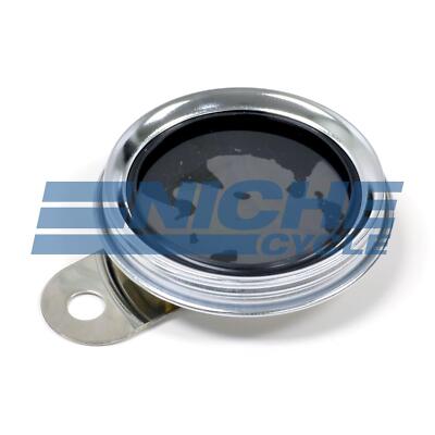 Motorcycle Tax Disc/License Holder Classic Chrome | eBay