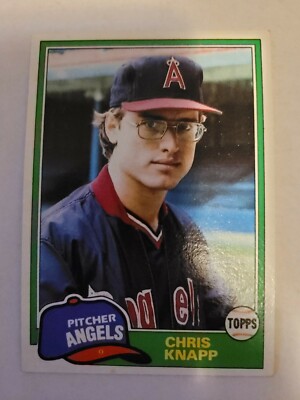 1981 TOPPS CHRIS KNAPP #557 EX/NM | eBay